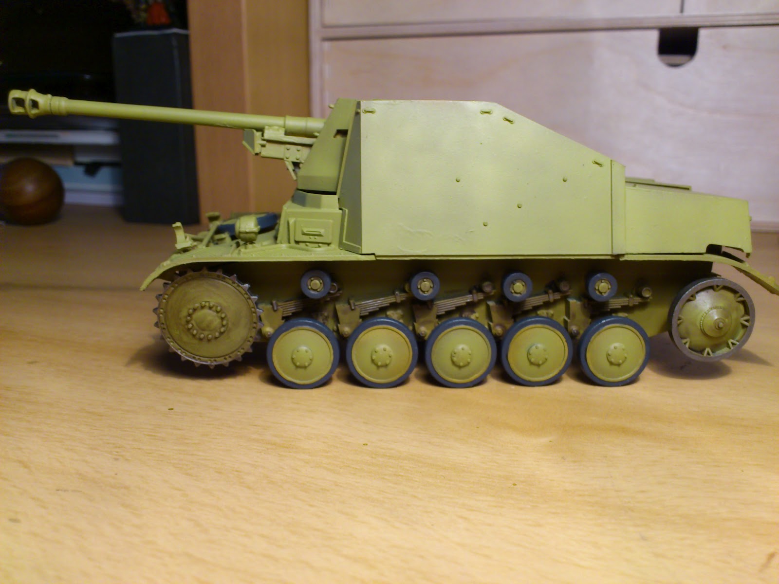 Lefthander's Forge: Sd.Kfz.131 Marder II ( Tamiya 1/35) Part V